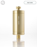 Premium Brushed Gold Shower Filter for Hard Water | Well Verti