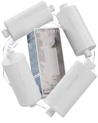 Well Verti™ Two Filter Bundle | Reduce Chlorine & Heavy Metals ...