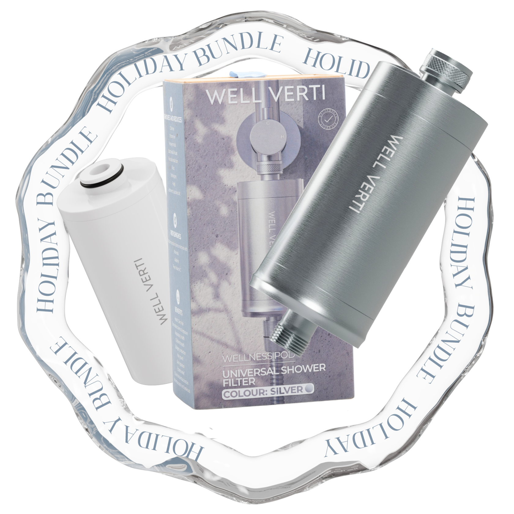 Well Verti™ Plus Bundle | Shower Filter + Refill | Ultimate Wellness ...